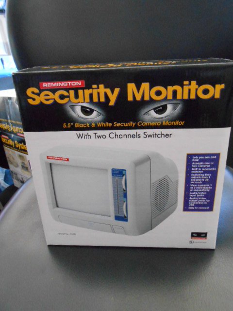REMINGTON® WEATHERPROOF CAMERA AUDIO/VIDEO SECURITY SYSTEM - MODEL ...