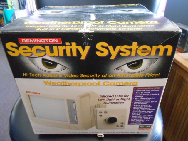 REMINGTON® WEATHERPROOF CAMERA AUDIO/VIDEO SECURITY SYSTEM - MODEL ...