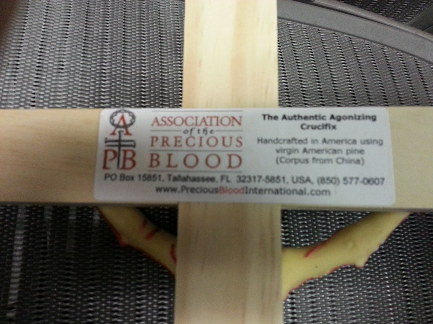 The Authentic Agonizing Crucifix from the Association of the Precious ...