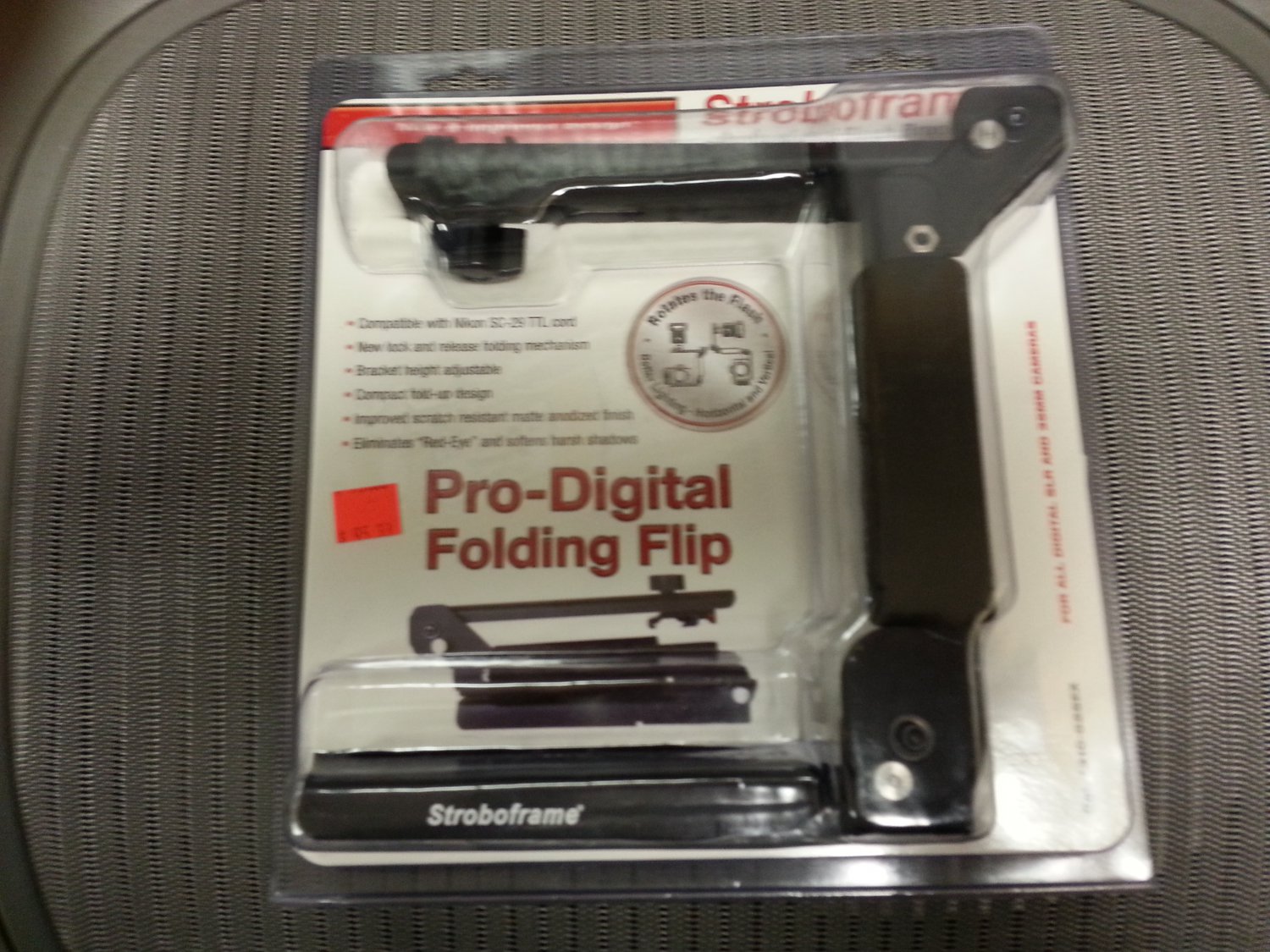 Stroboframe 310-625EX Pro-Digital Folding Flip Flash Bracket!