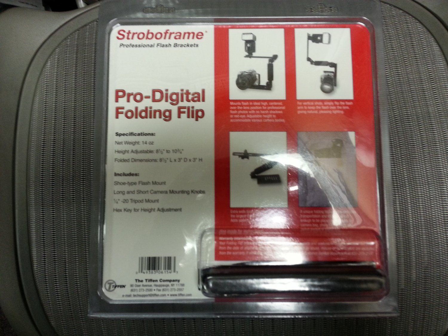 Stroboframe 310-625EX Pro-Digital Folding Flip Flash Bracket!