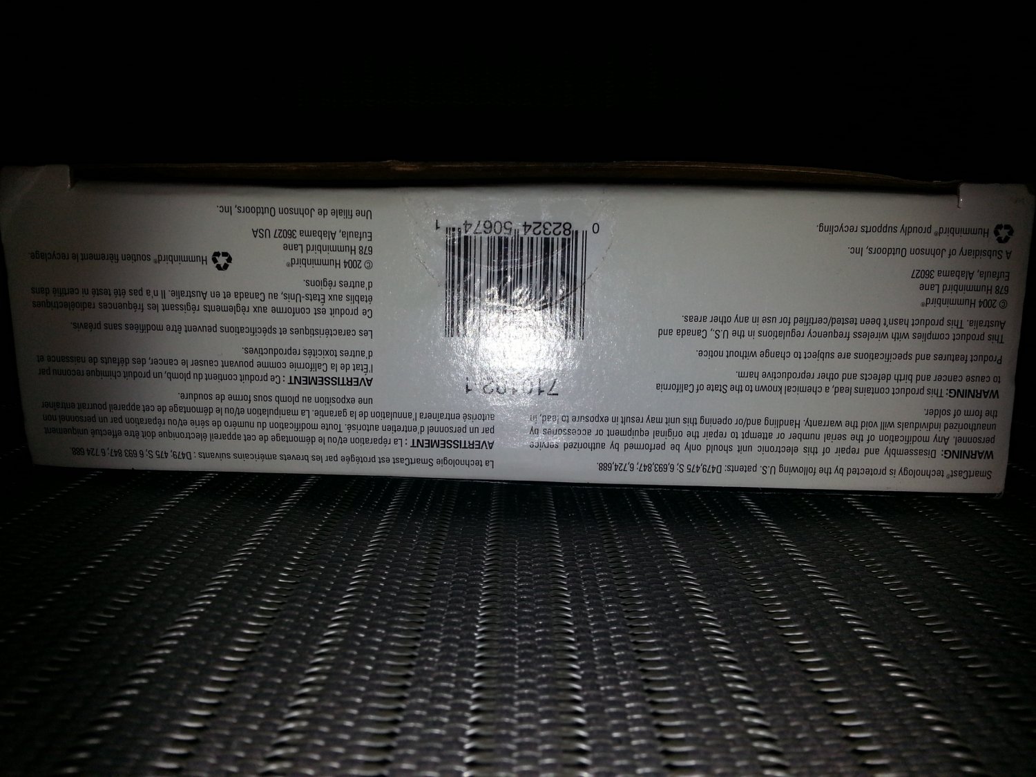 Humminbird RF45 Smartcast Remote Sonar Sensor (RSS)!