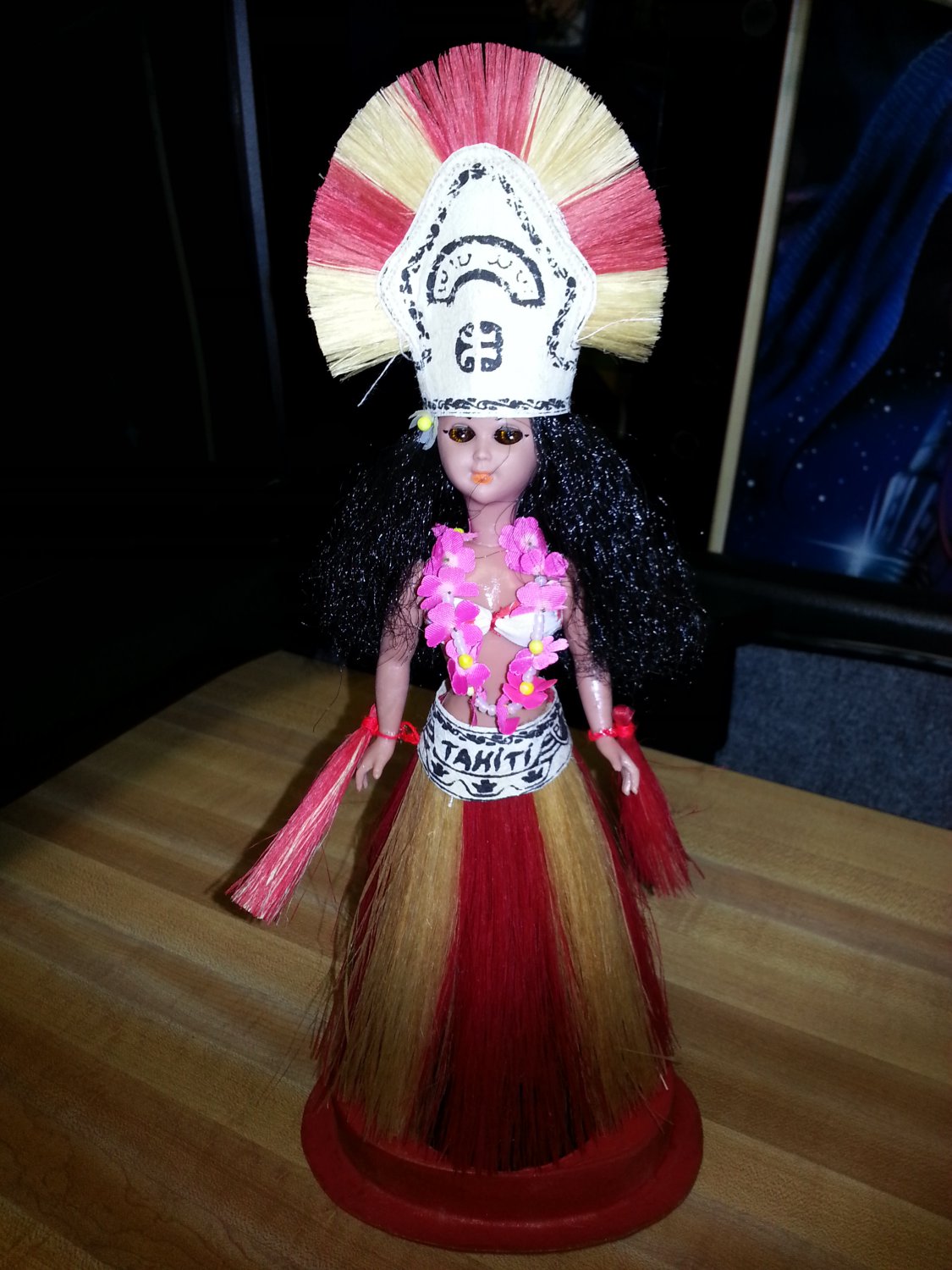 Authentic Polynesian Poupee Doll specially designed Papeete Tahiti ...