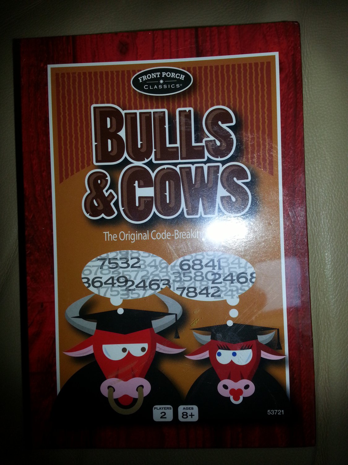 Bulls & Cows Card Game by Front Porch Classics - The Original Code ...