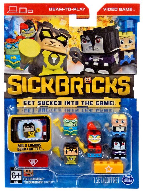 Sick Bricks - Sick Team - 5 Character Pack - Superheroes vs Hollywood ...
