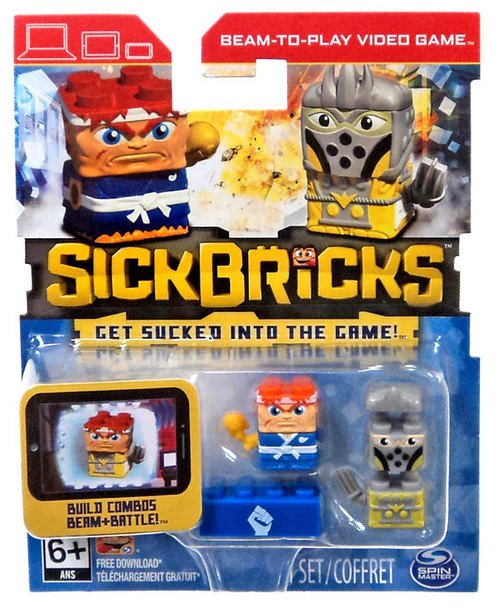 Sick Bricks - 2 Character Pack - Macho Mike & Cheese Grater by Sick Bricks!