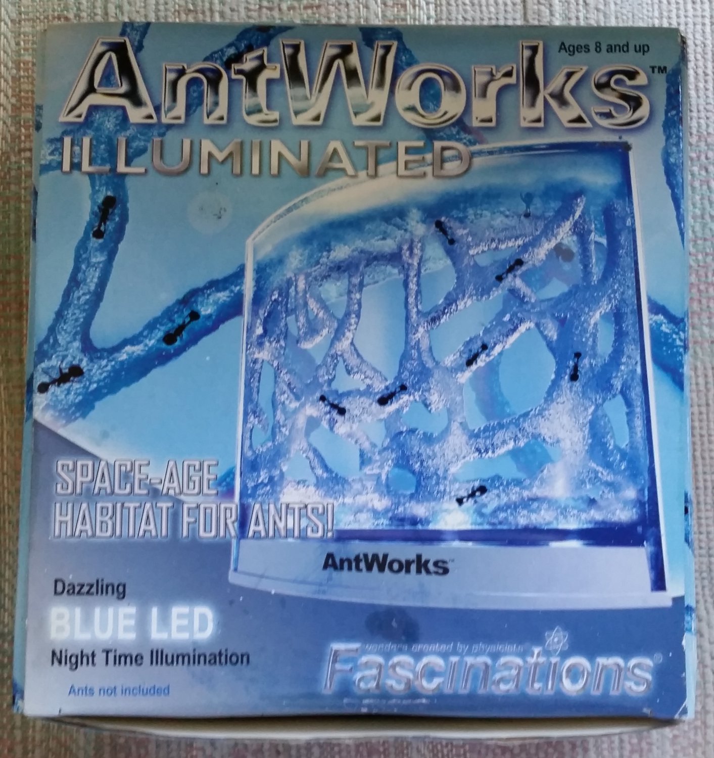 AntWorks Illuminated Habitat for Ants - by Fascinations - Based on a ...