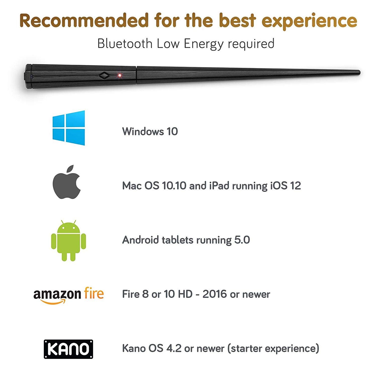 Kano Harry Potter Coding Kit – Build a Wand. Learn To Code. Make Magic.