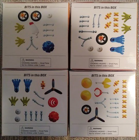 OGOBILD BITS Series 1-1 and Series 1-2 - 'LEAP', 'CRANK' BLINK ...