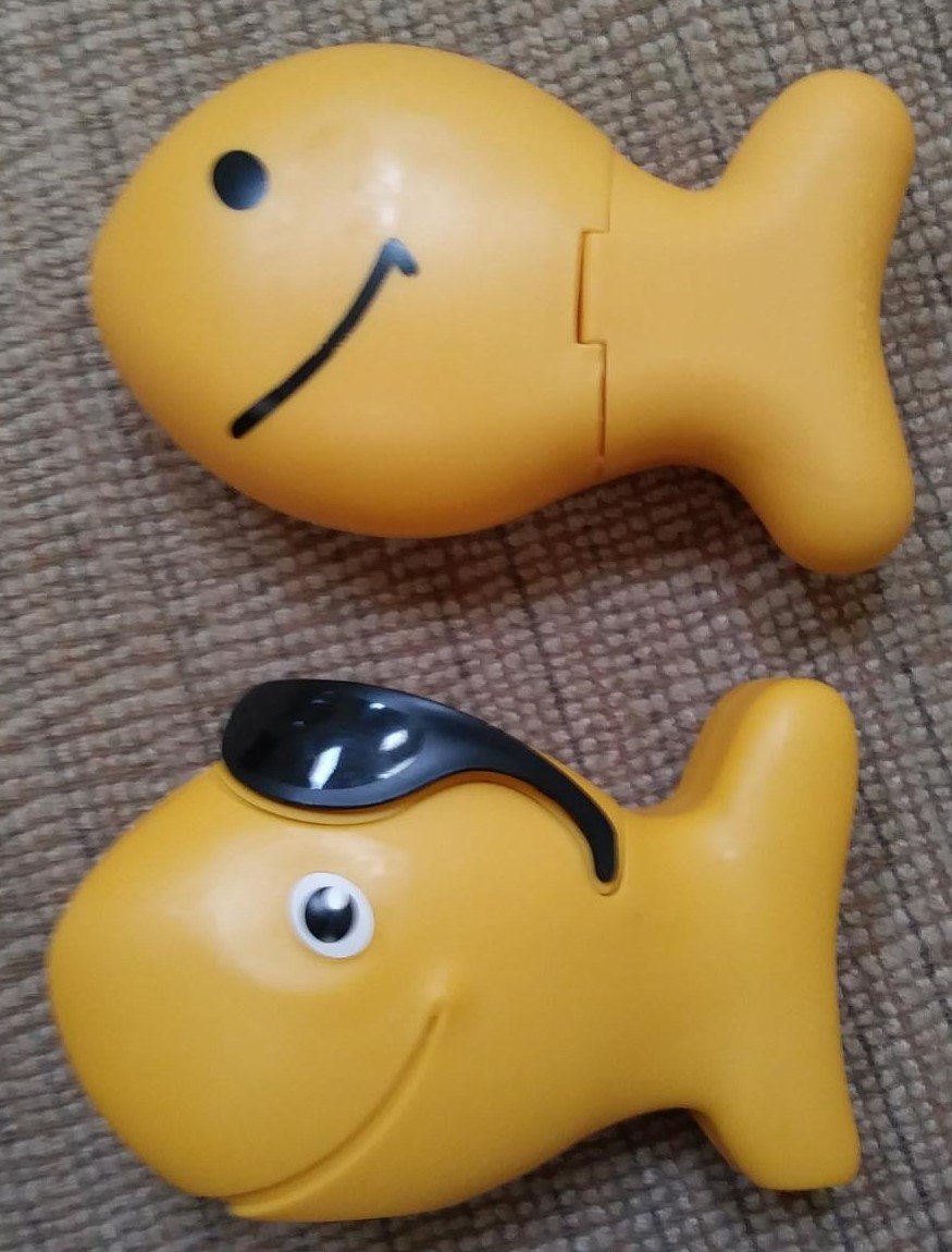 Evriholder Goldfish Snacktainer, Fun Snack Container for Kids, One-Cup ...