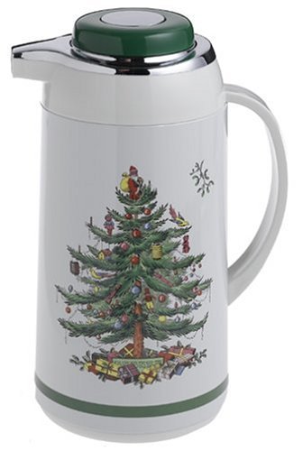 Spode Christmas Tree Thermal Carafe - Vacuum Sealed Carafe - Hot or ...