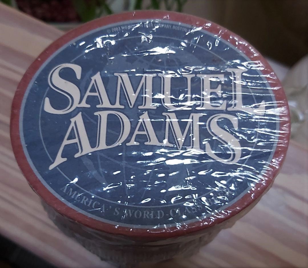 SAMUEL ADAMS / SAM ADAMS LIGHT Double-Sided Cardboard Coasters - Lot of ...
