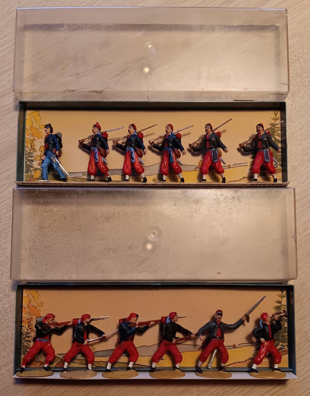 Vintage Walter Merten Miniature Plastiken Figurines - Germany - Box ...