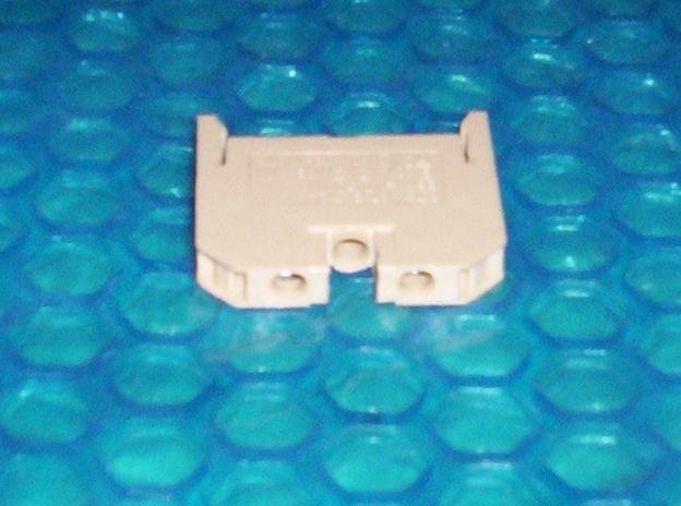 TERMINAL BLOCK 4MM CABLE 800V 18-10AWG Siemens 8WA10111DG11 stk#(664)