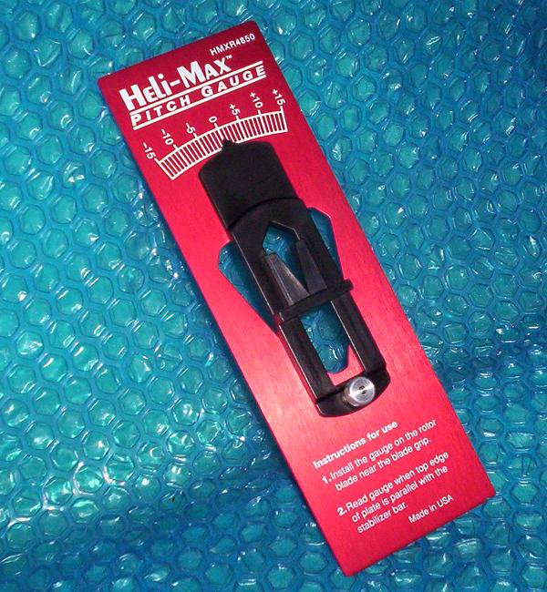 HELIMAX Heli Pitch Gauge w/Pouch stk#(2355)