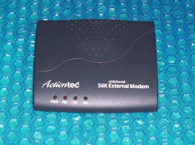 Actiontec 56K External Modem stk#(2591)