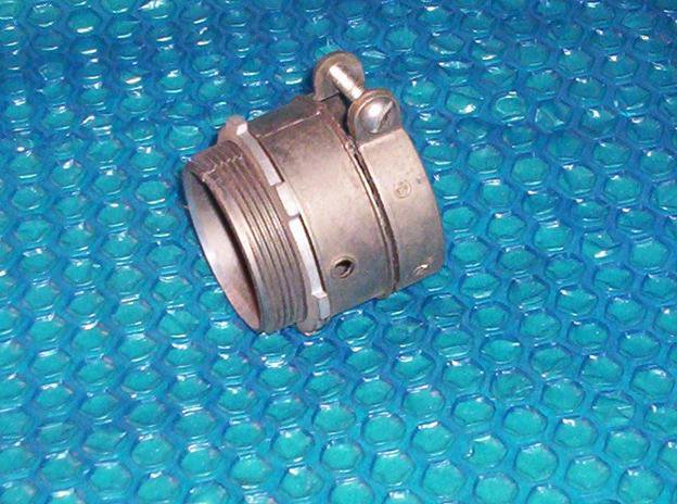 2 1/2 Inch Greenfield Connector stk#(2780)