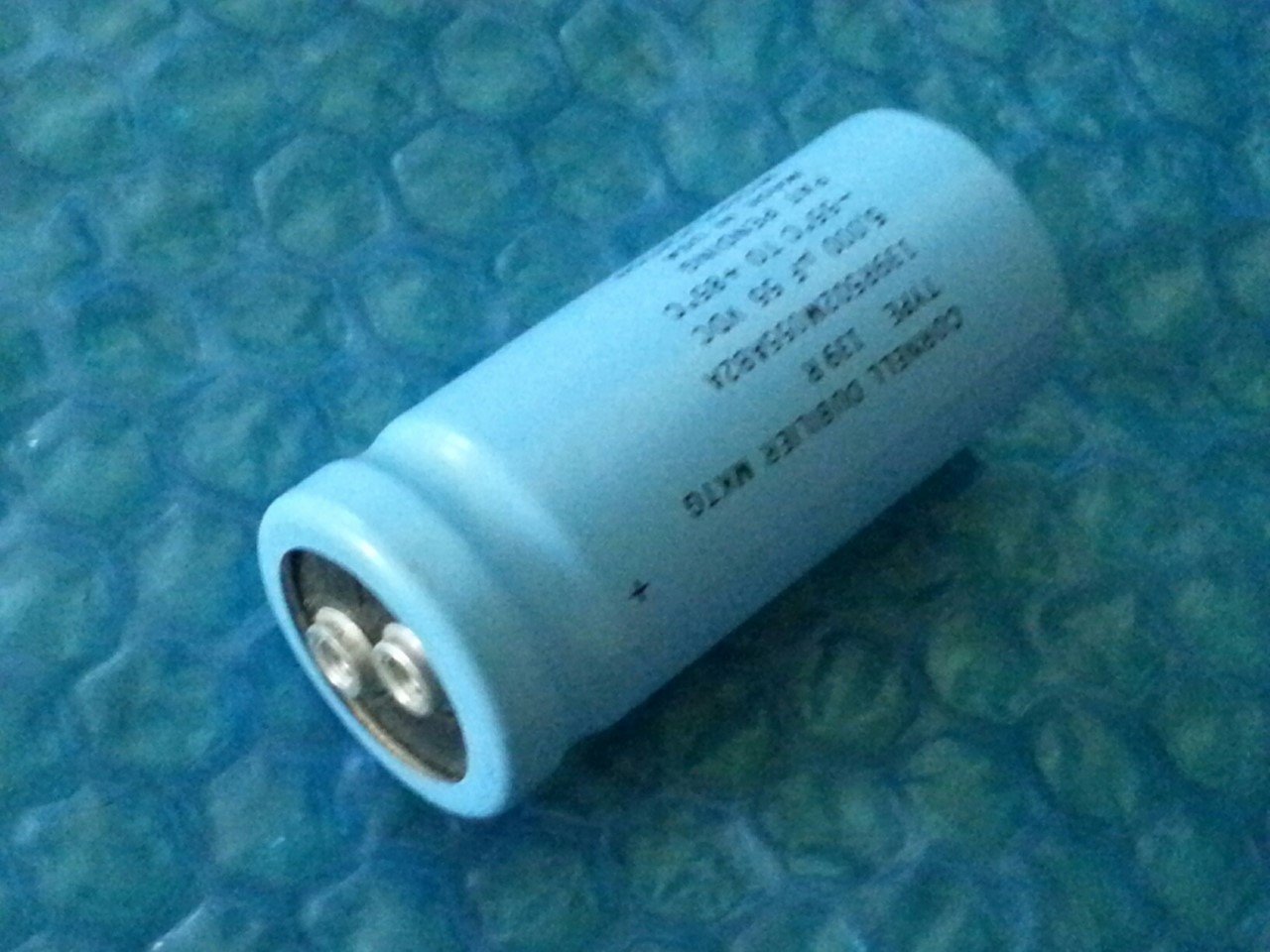 Capacitor type 139R 139R502M055AB2A 5000uF stk#(5009)A27,b2