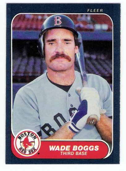 Lot of (83) Wade Boggs Baseball Cards