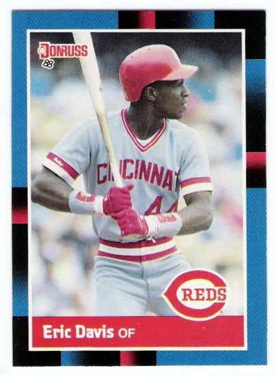 Lot of (92) Eric Davis Baseball Cards