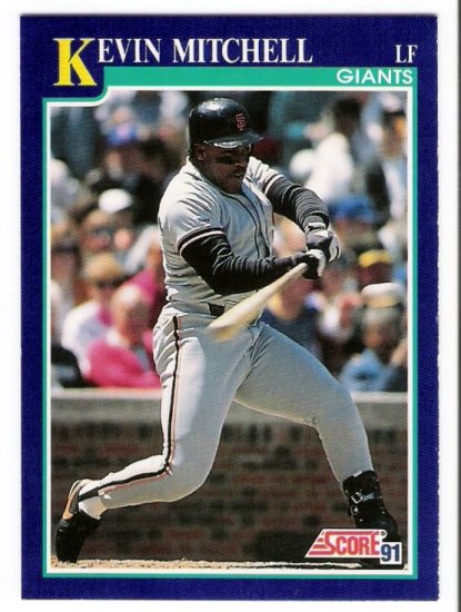 Lot of (38) Kevin Mitchell Baseball Cards