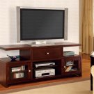 Tv Stand Media 85 in silver/red