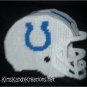 Colts Helmet Plastic Canvas Tissue Box