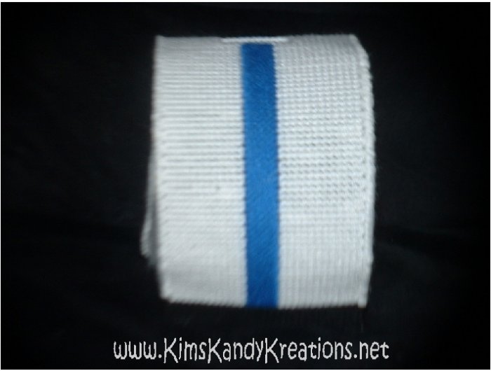 Colts Helmet Plastic Canvas Tissue Box