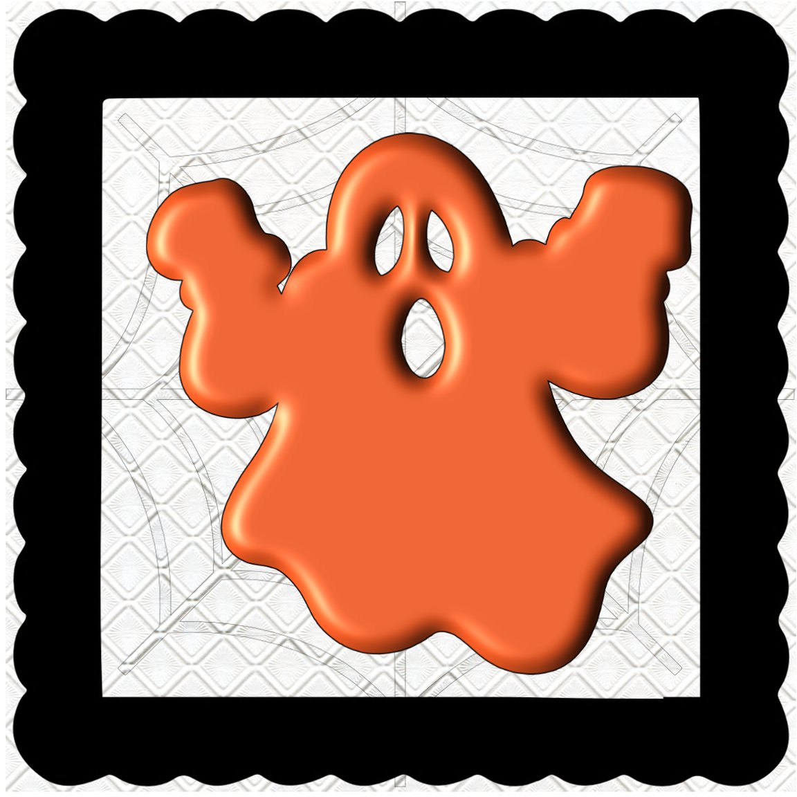 3D Color Ghost 6-Digital Kit-Jewelry Tag-Clipart-Halloween-Digital ...