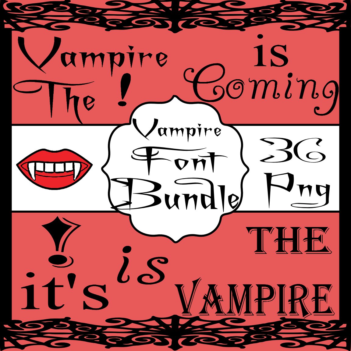 Vampire Font Bundle 2