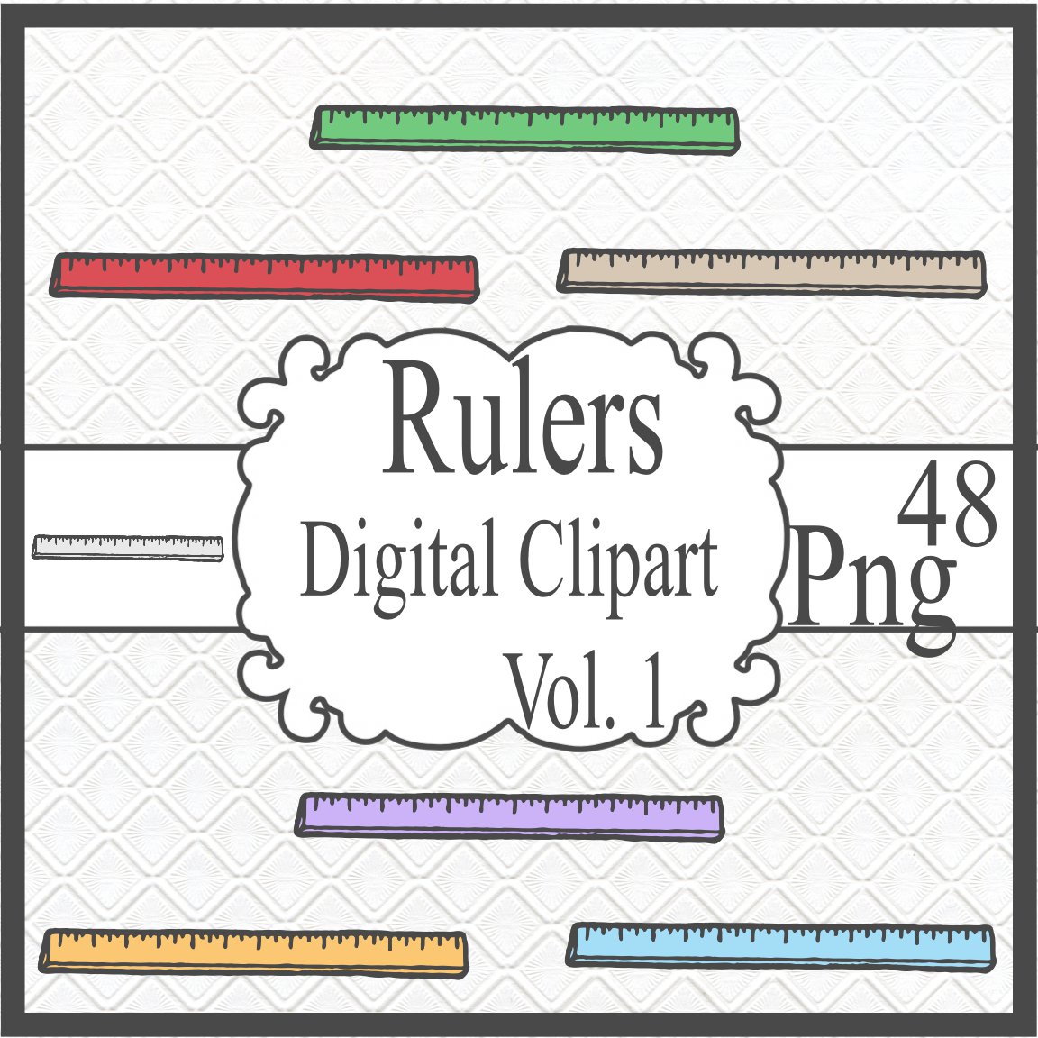 Rulers Digital Clipart Vol. 1