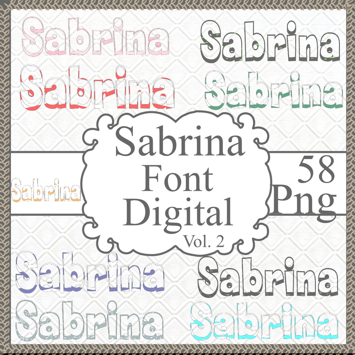 Sabrina Font Digital Vol. 2