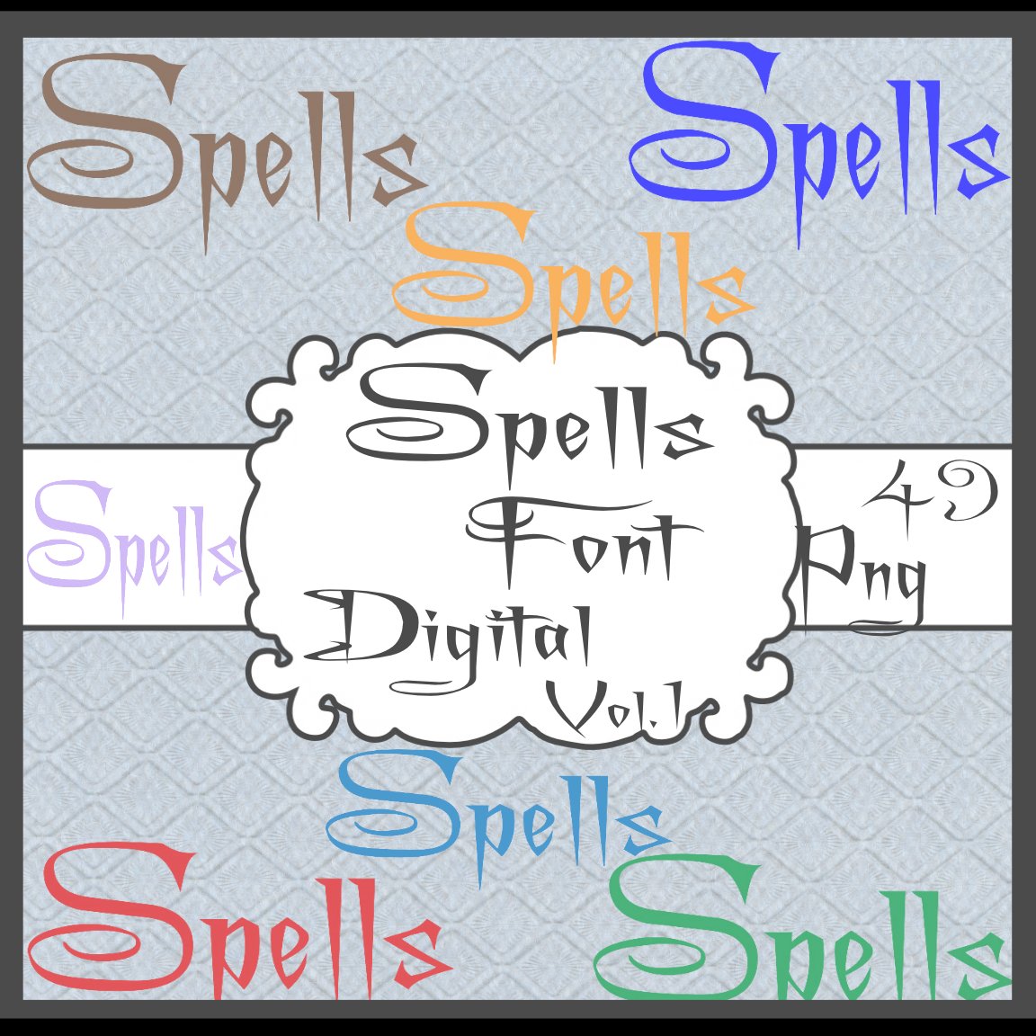 Spells Font Digital Vol.1