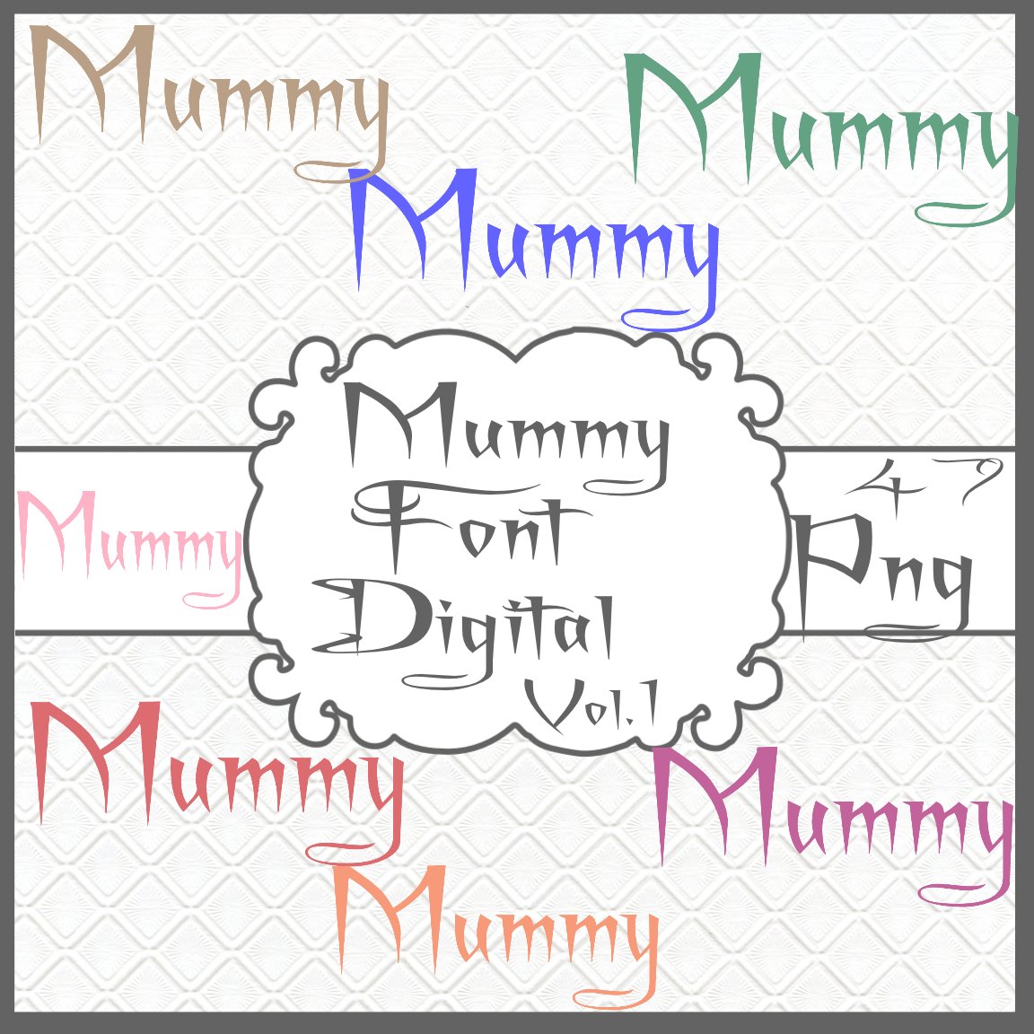 Mummy Font Digital Vol.1