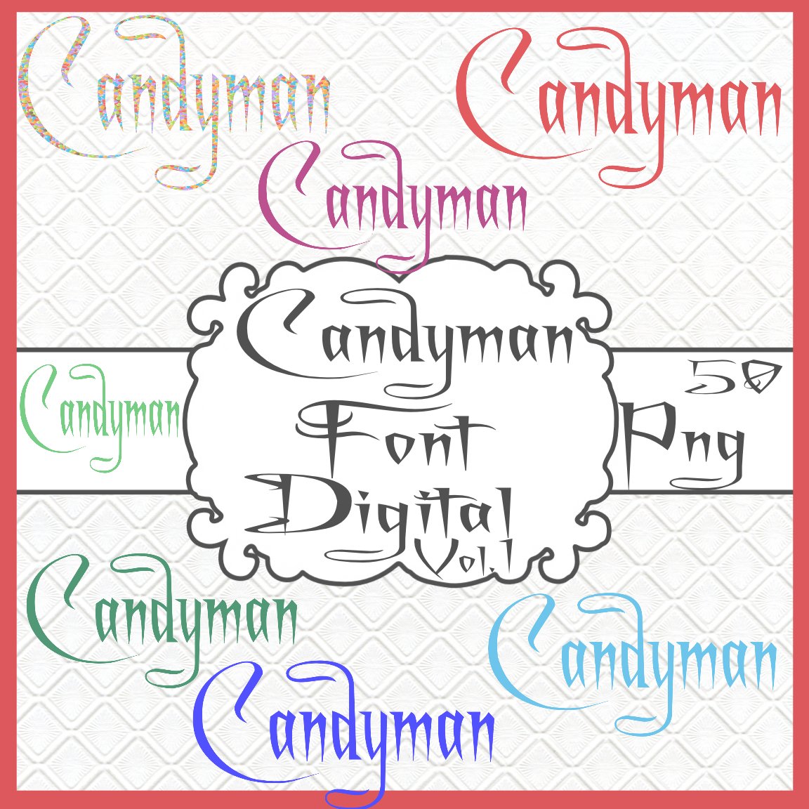 Candyman Font Digital Vol.1