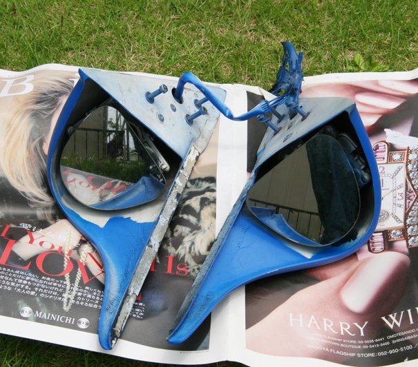 JDM Bomex Aero Mirrors Electric S13 Silvia Super Rare