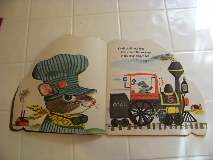 children's book the hat book by Leonard Shortall a golden shape book