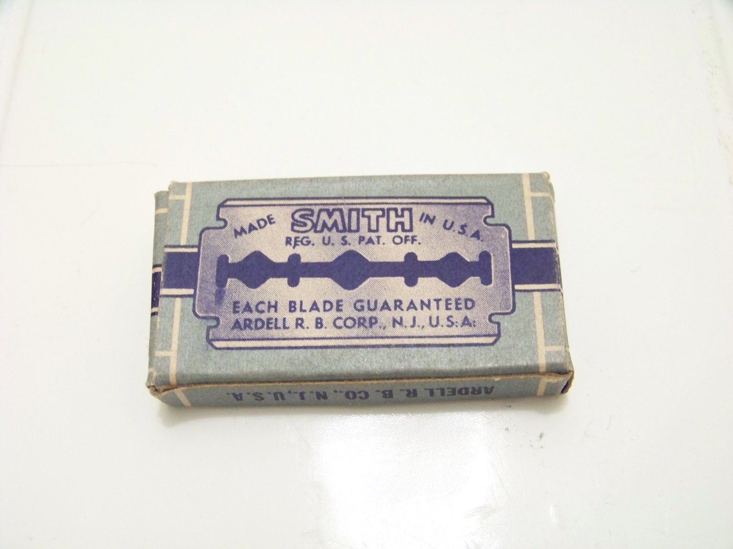 Smith blades double edge razors vintage advertising