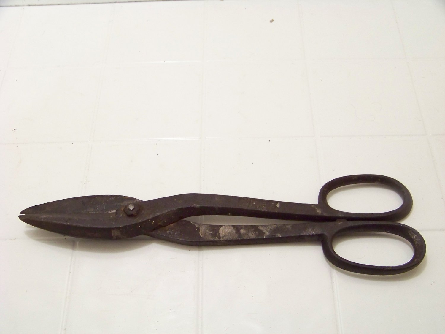 WISS 8 tin snips cutters vintage metal fabrication tool 14"