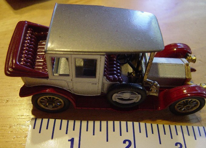 Matchbox 1912 Rolls Royce Passenger Car Model by Lesney