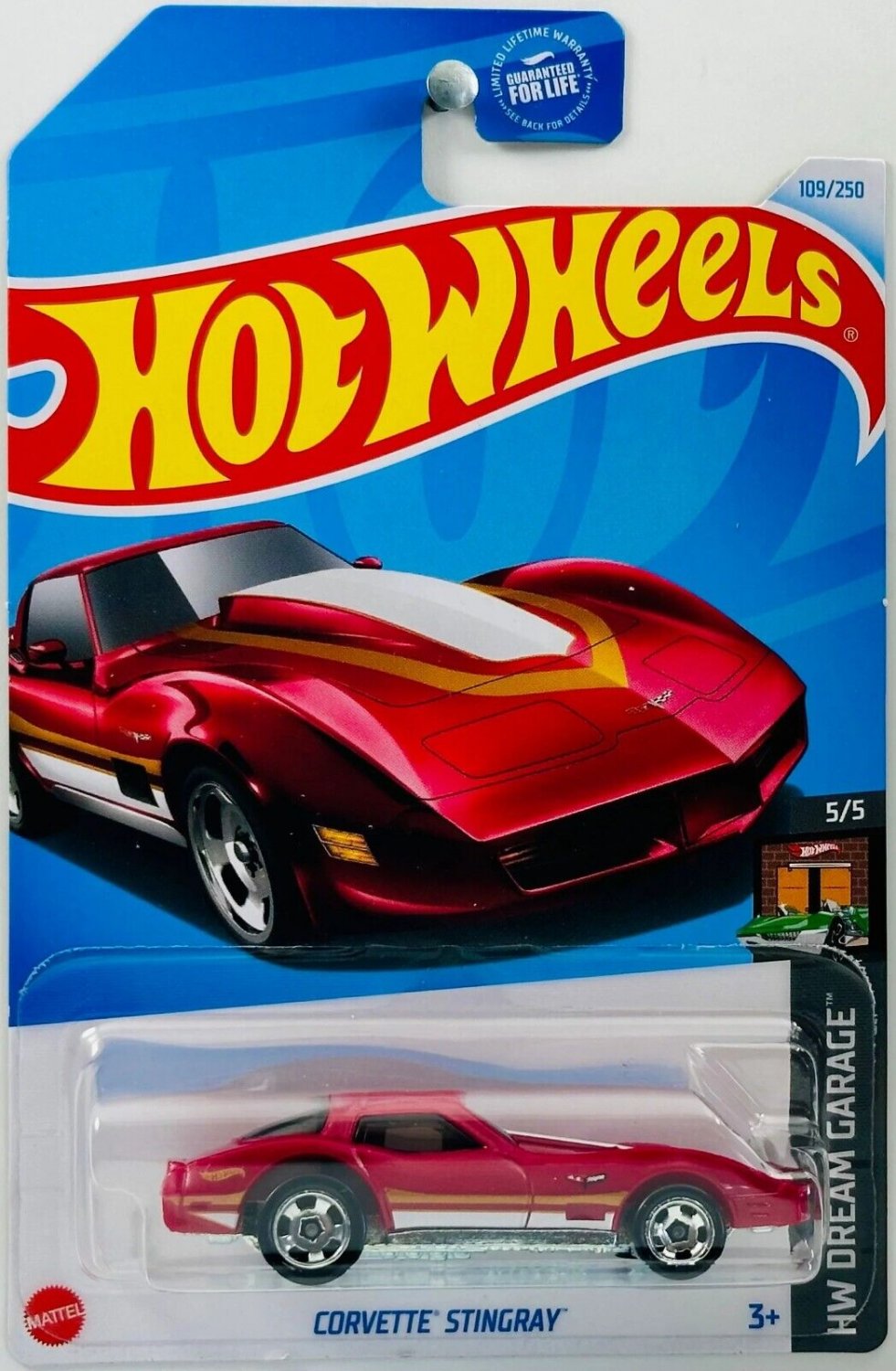 HOT Wheels Corvette Stingray RED