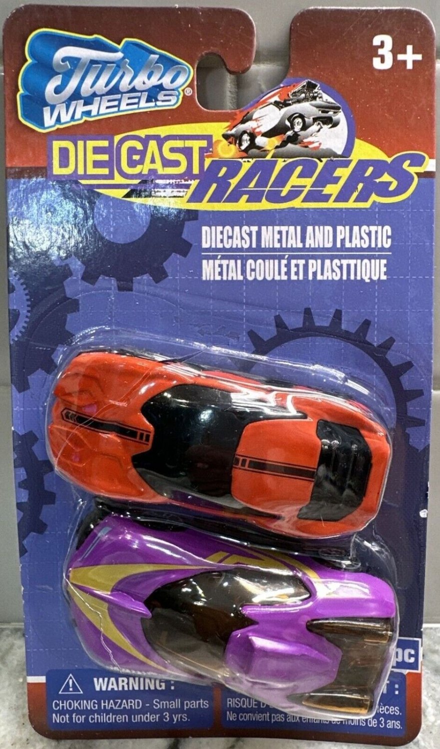 Turbo Wheels Die Cast Racers 2 Pack