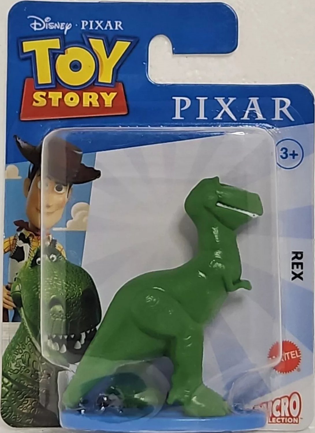 Disney Toy Story Rex Figure Measures 2.5 Inches