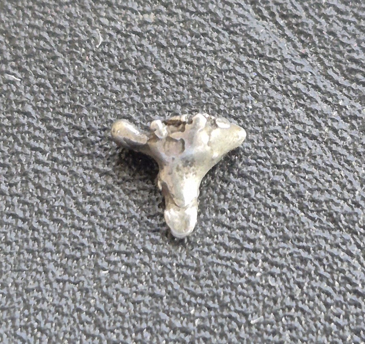 Iron meteorite - .10 grams - Argentina #195