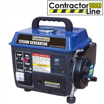 CONSTRUCTION LINE 1250 WATT GENERATOR