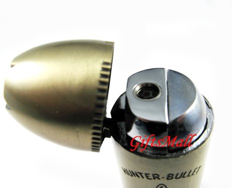 Brass Hunter Bullet Cigarette Lighter New