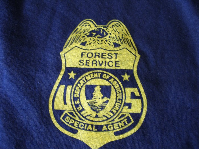UNITED STATES FOREST SERVICR SPECIAL AGENT T-SHIRT