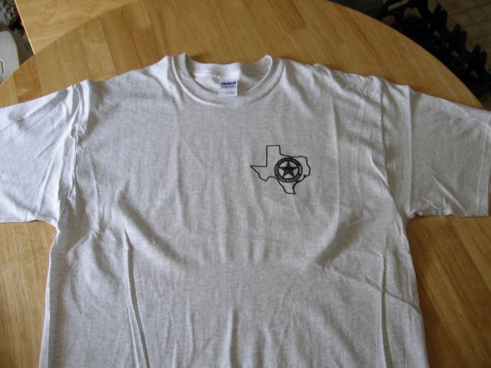 TEXAS RANGERS POLICE T-SHIRT