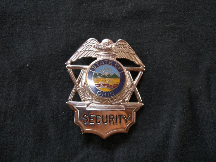 OHIO SECURITY OFFICER BADGE