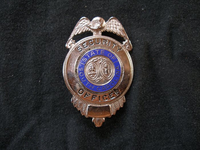 SOUTH CAROLINA SECURITY OFFICER BADGE